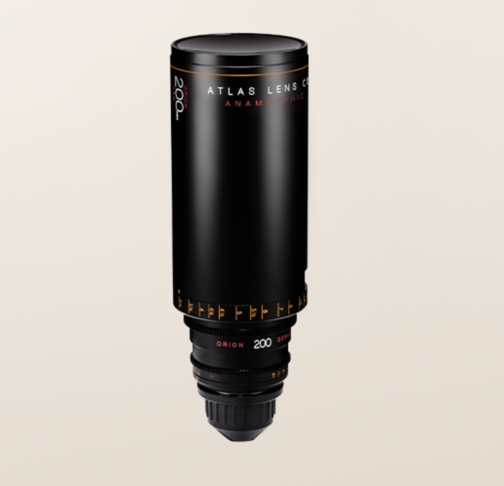Atlas Lens Co. 18mm, 135mm, & 200mm Orion 2x anamorphic lenses ...