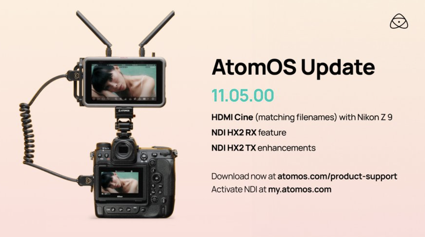 Atomos AtomOS 11.05.00 firmware update for Ninja, Ninja Ultra, Shogun, & Shogun Ultra - Newsshooter