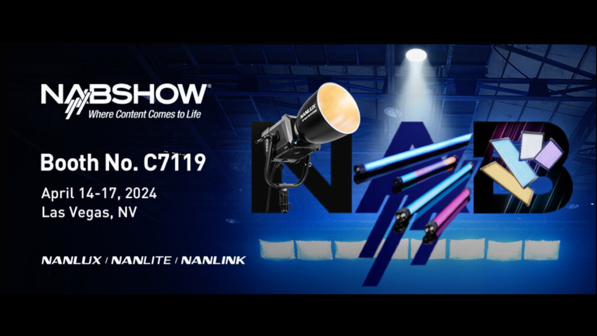NANLITE/NANLUX Expert-led sessions at NAB - Newsshooter