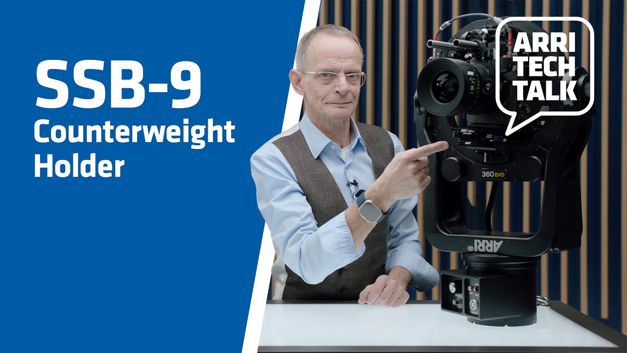 ARRI SSB-9 Counterweight Holder Tech Talk - Newsshooter