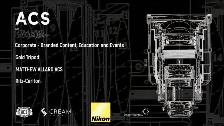 Newsshooter's Matthew Allard ACS wins Golden Tripod at the 54th Annual ...