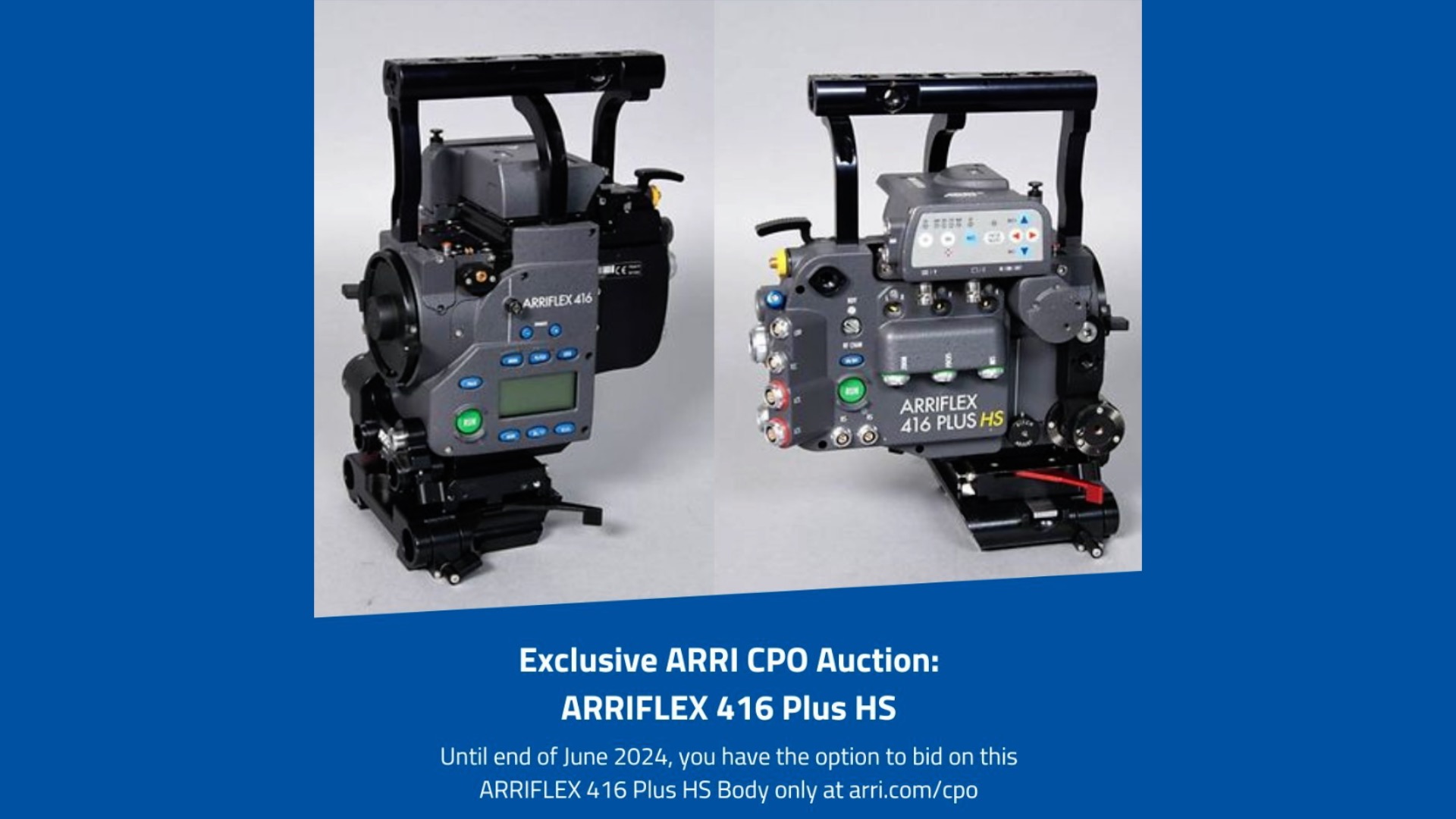 ARRIFLEX 416 Plus HS - Auction - Newsshooter