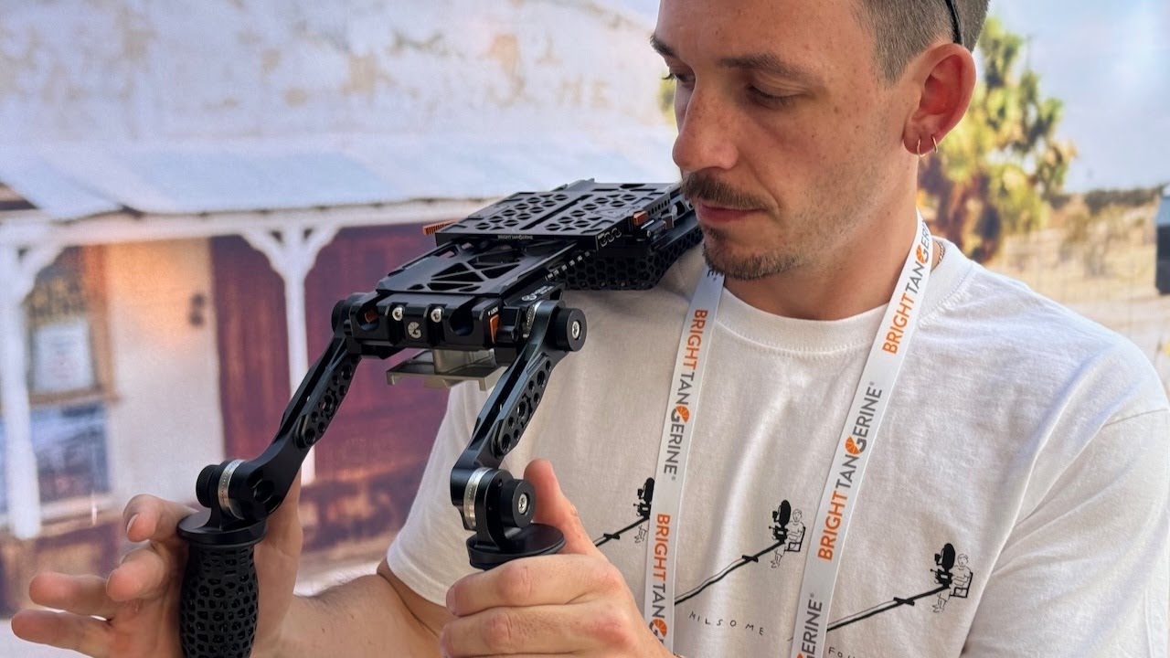 Bright Tangerine Universal Shoulder Rig First Look - Newsshooter