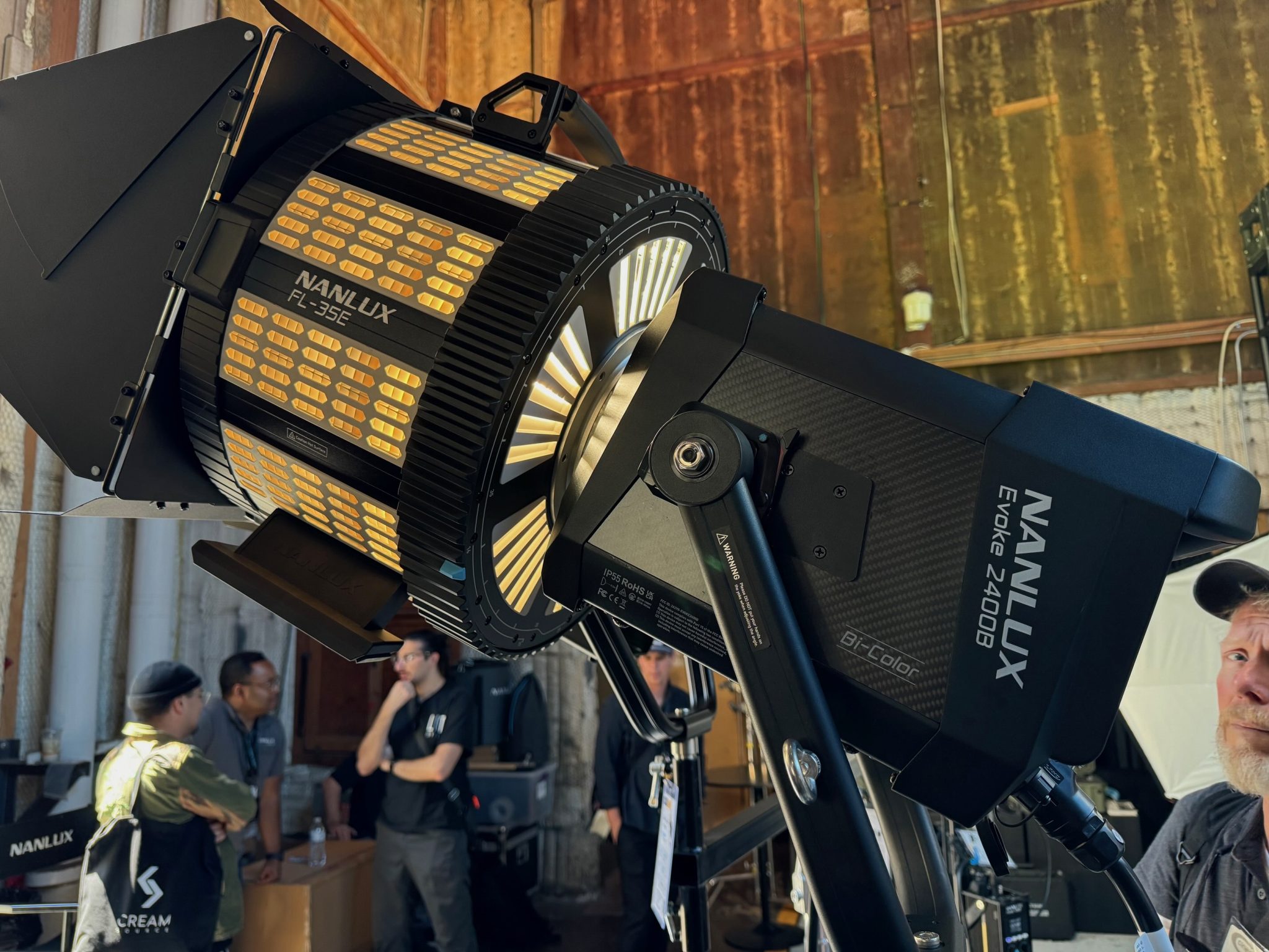 NANLUX 15-30° Projection Attachment for the EVOKE 1200 & 2400 First Look - Newsshooter
