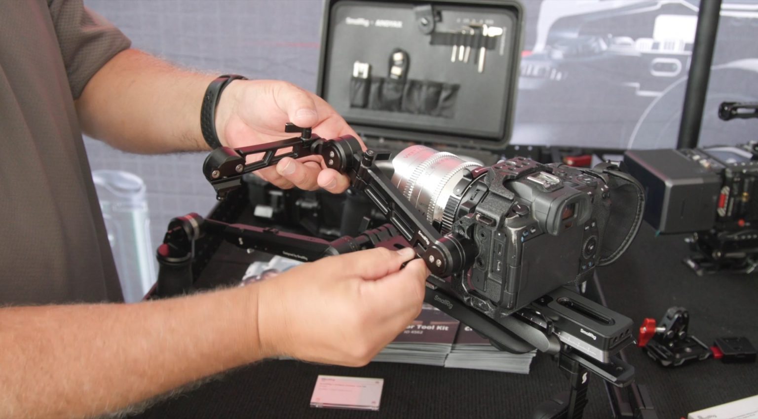 SmallRig Shoulder Rig - Cine Gear 2024 - Newsshooter
