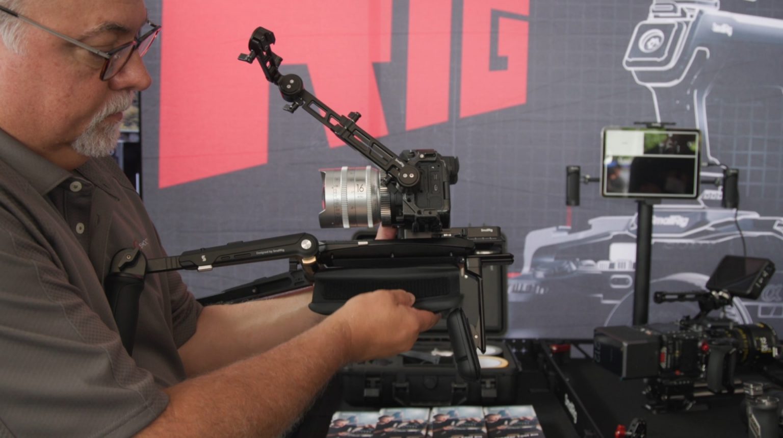 SmallRig Shoulder Rig - Cine Gear 2024 - Newsshooter