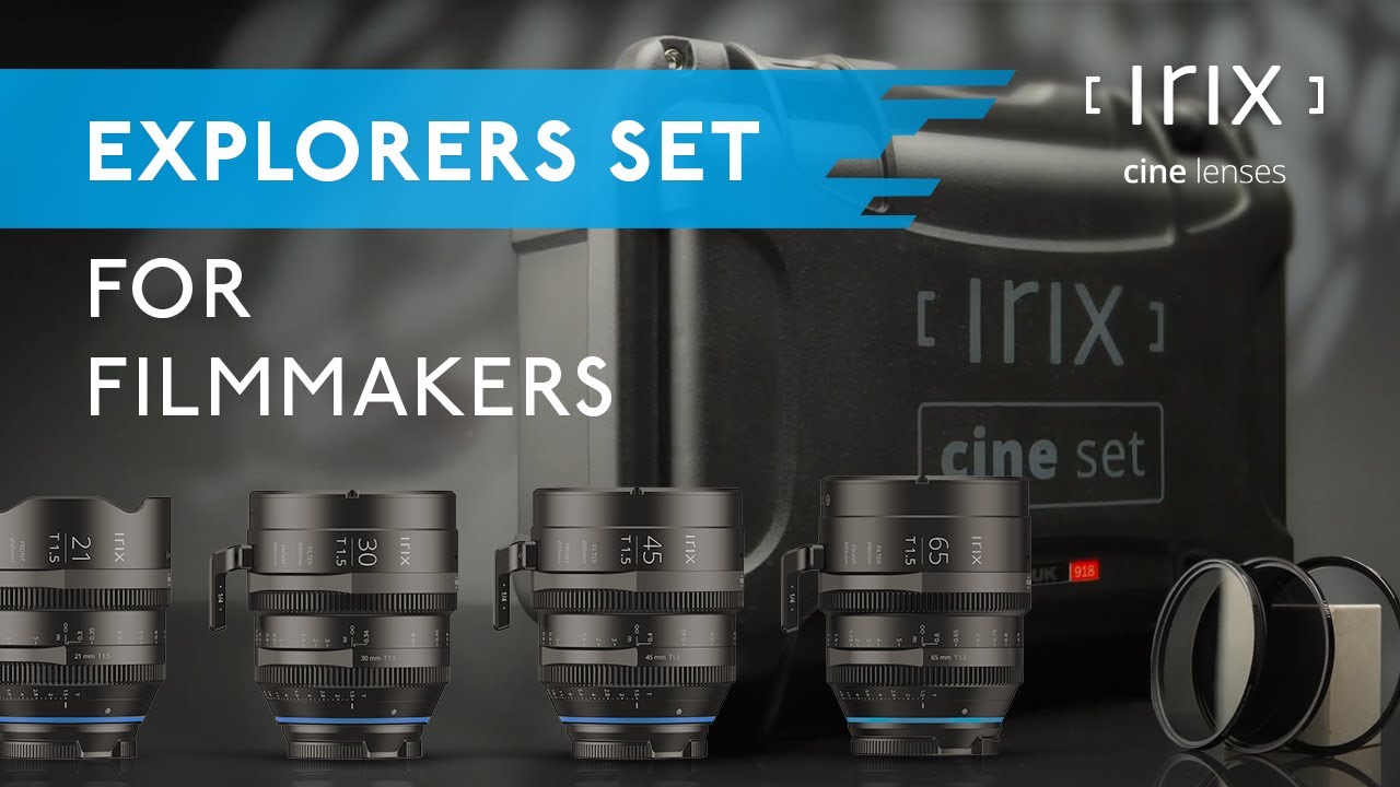 Irix Cine Explorers Set– four T1.5 Lenses - Newsshooter