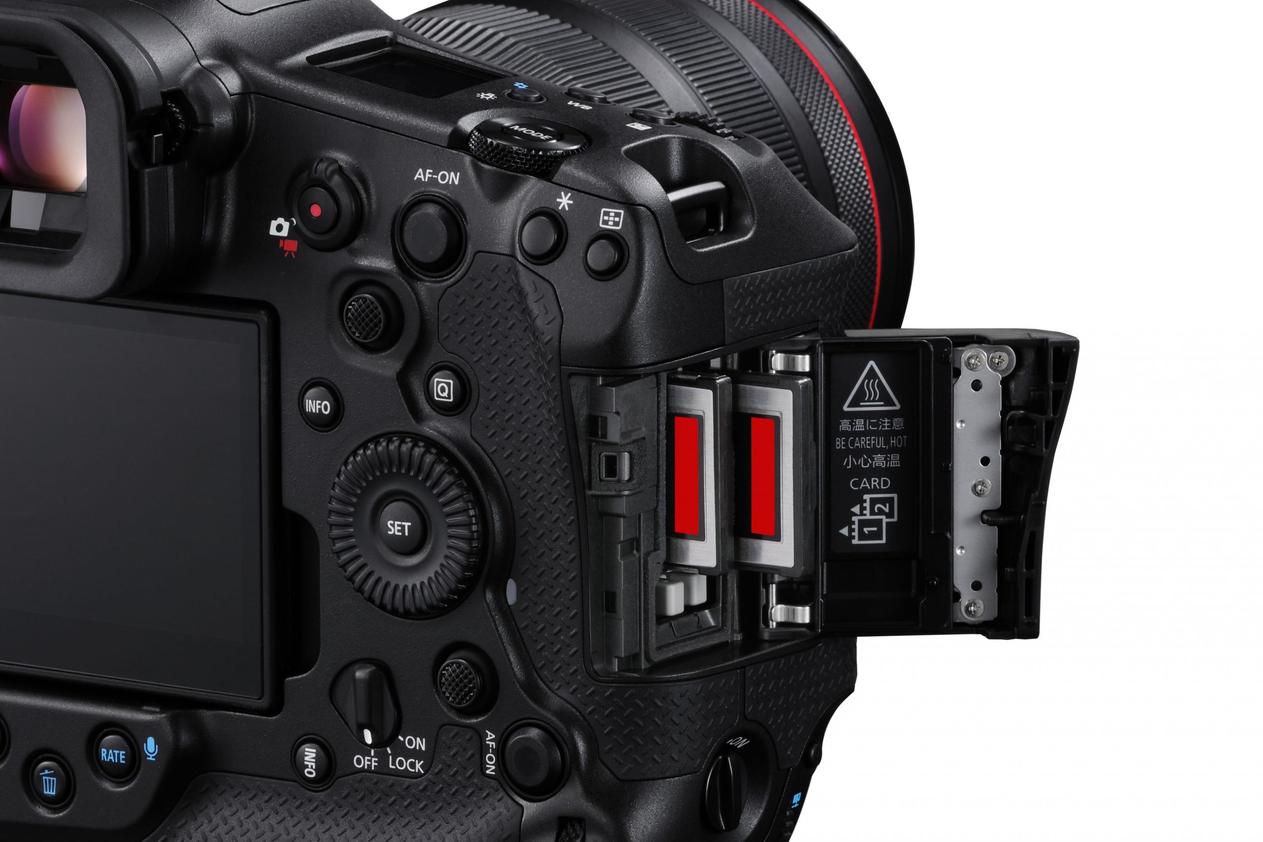 10 EOS R1 FrontSlantLeft BODY Cardslot - Newsshooter