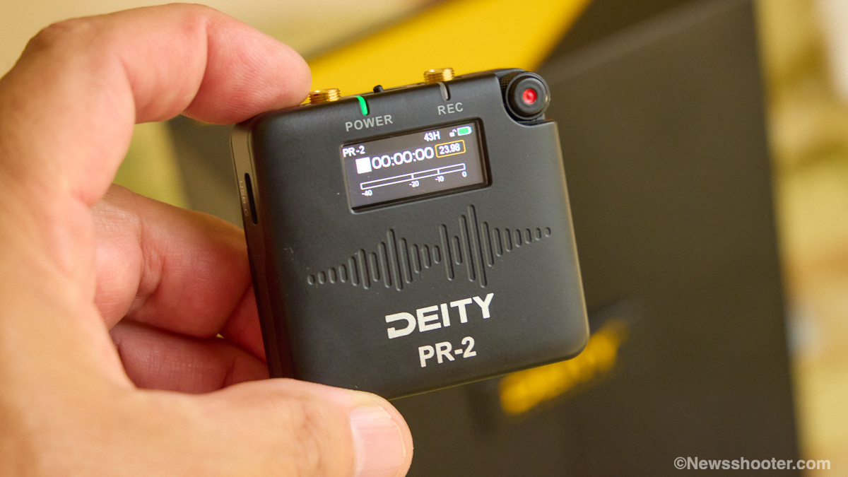 Review of the Deity PR-2 Pocket Recorder with 32-bit Float and Timecode Generator - Newsshooter