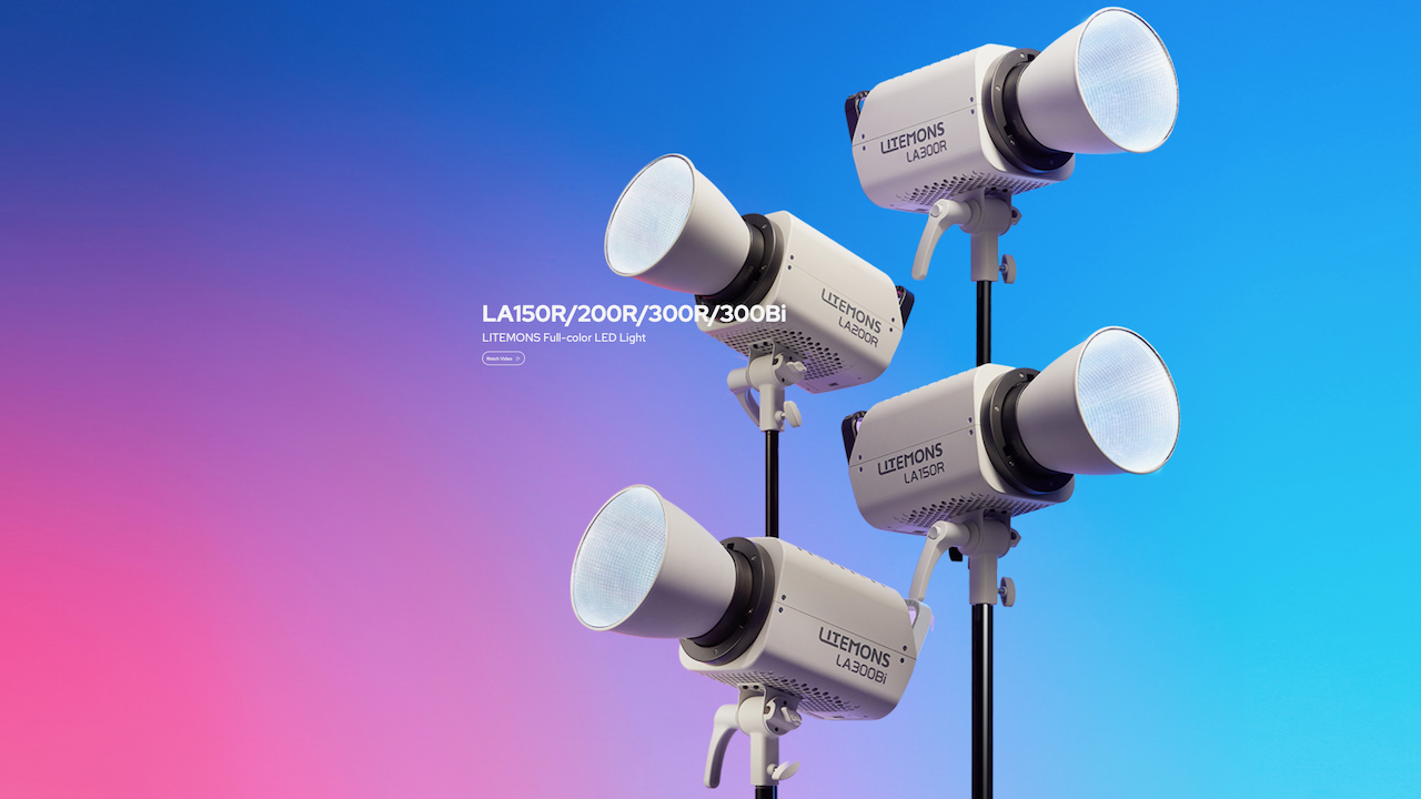 LITEMONS Full-color LED Lights LA150R, LA200R, LA300R, & LA300Bi ...