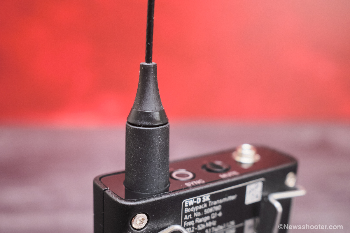 Sennheiser UHF EW-DP ENG Body Pack and Plug-on Transmitter Wireless Kit ...