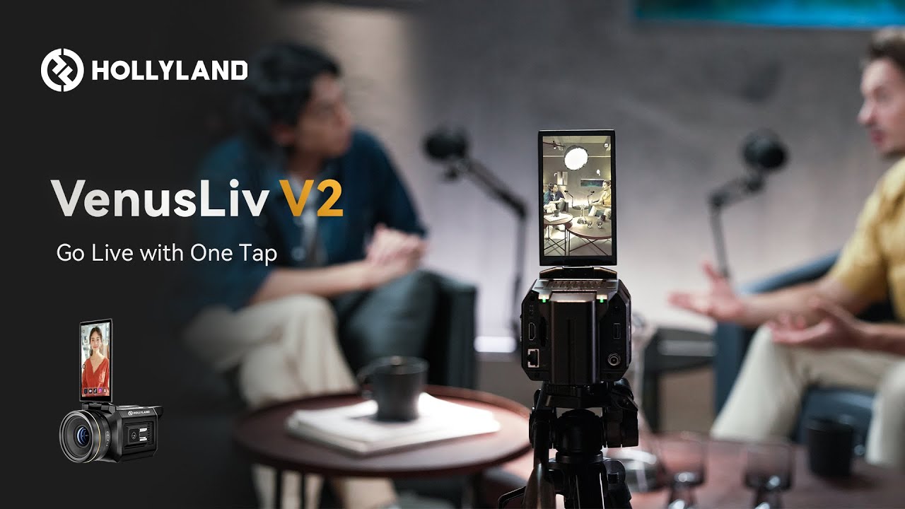 Introducing the VenusLiv V2 Go Live with One Tap - Newsshooter