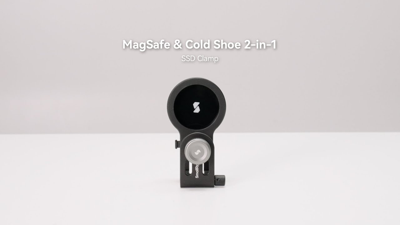 New Product Launch MagSafe Cold Shoe 2 in 1 SSD Clamp - Newsshooter