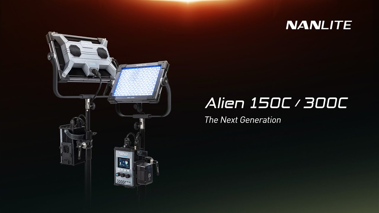 Nanlite Alien 150C & 300C panel lights - Newsshooter