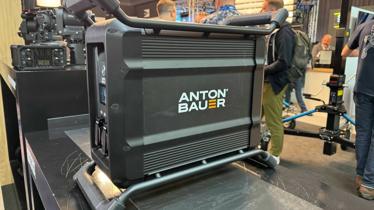 ANTON BAUER EDEN 2500Wh Freestanding Battery First Look - Newsshooter