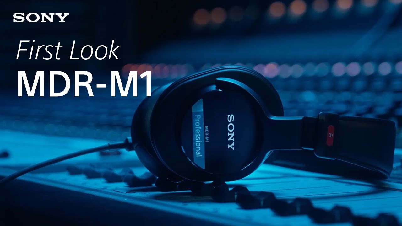 FIRST LOOK Sony MDR M1 Studio Headphones - Newsshooter