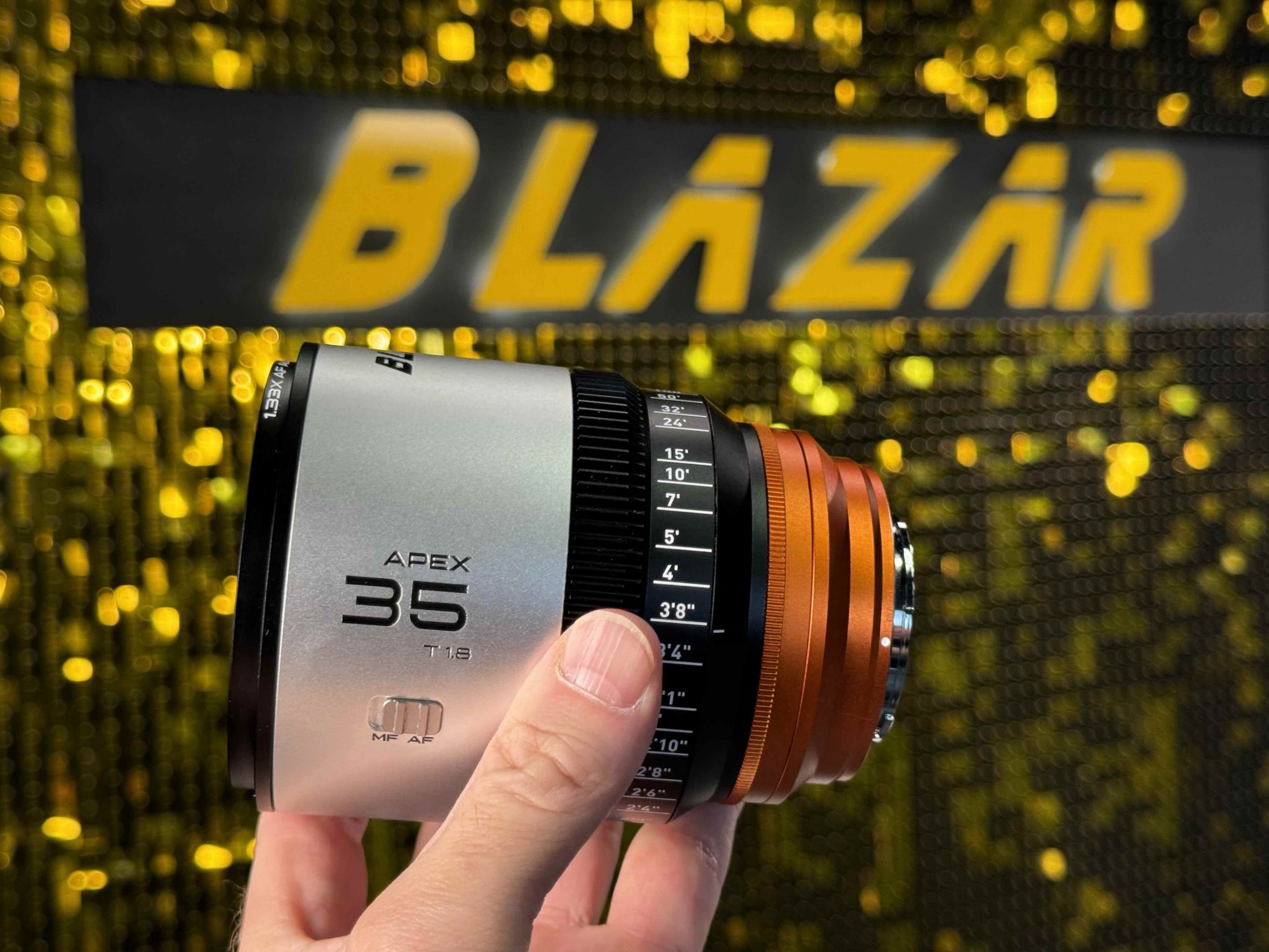 Blazar Lens APEX 1.33x 50mm T1.8 (S35) preorder opens on December 3rd ...