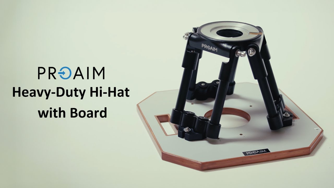 Proaim Heavy-Duty Camera Hi-Hat with Board - Newsshooter