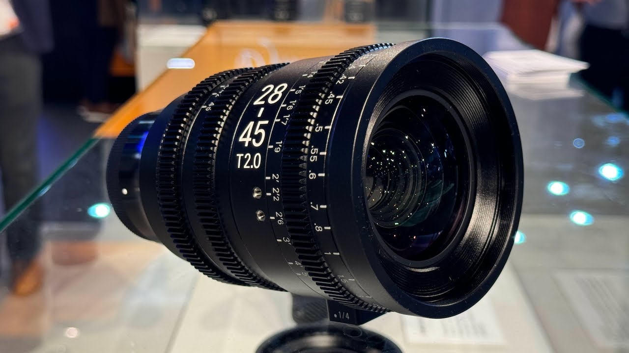 SIGMA 28-45mm T2 Cine zoom lens with AF First Look - Newsshooter