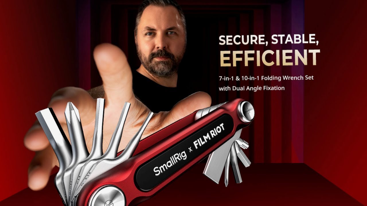 SmallRig x FILM RIOT 7 in 1 Folding Wrench Set with Multiple Angle ...
