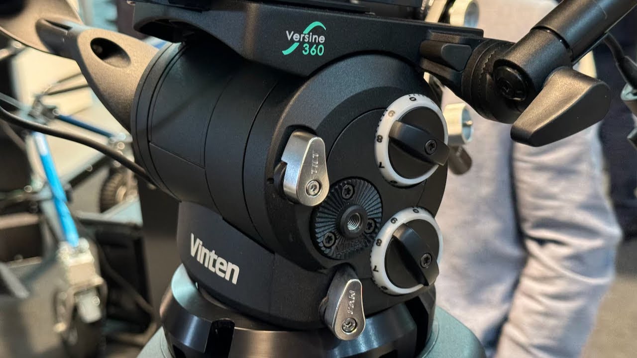 Vinten Versine 360 Fixed Camera Support for Live Broadcast First Look ...