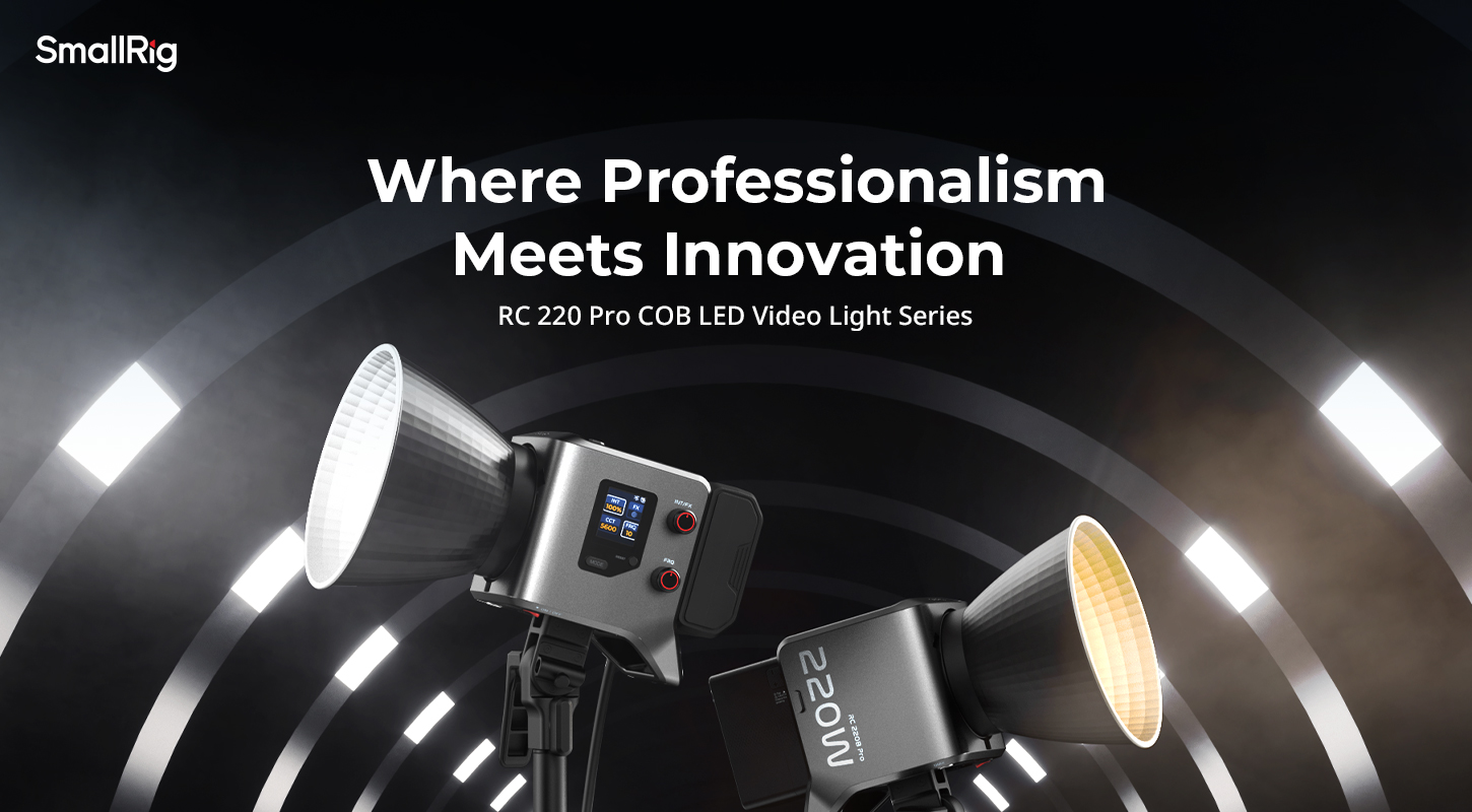 SmallRig RC 220B Pro LED Video Light - Newsshooter
