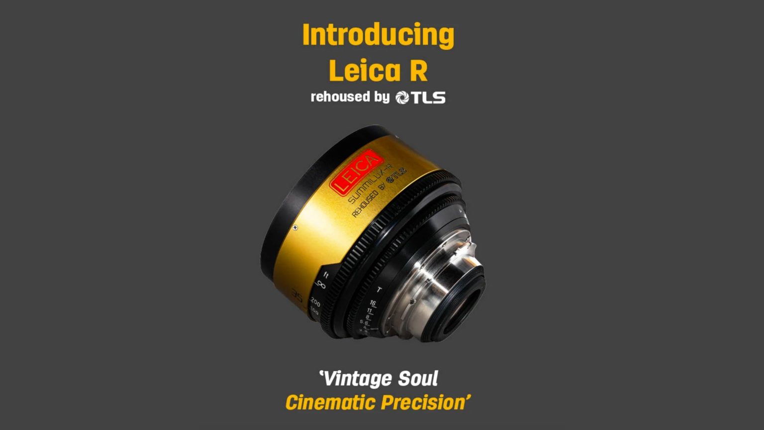 TLS Leica R Rehousing - Newsshooter