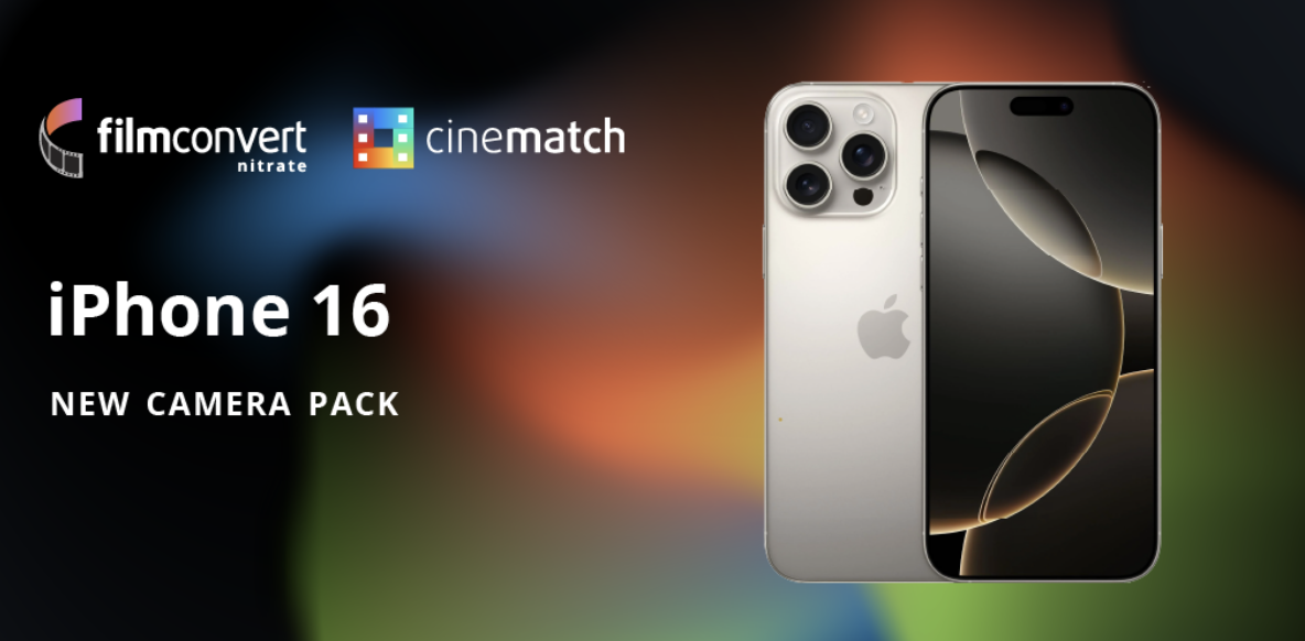 FilmConvert Nitrate & CineMatch now support the iPhone 16 Pro - Newsshooter
