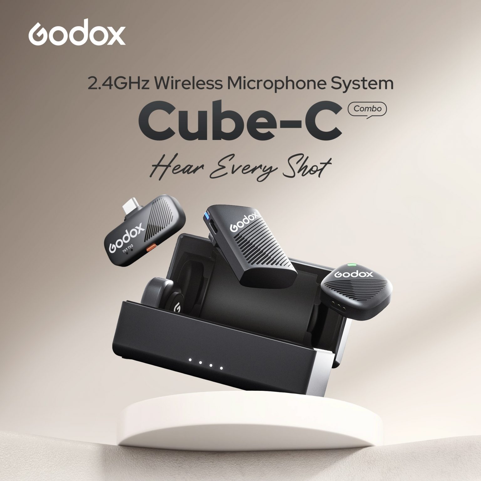 Godox Cube-C Wireless Microphone - Newsshooter