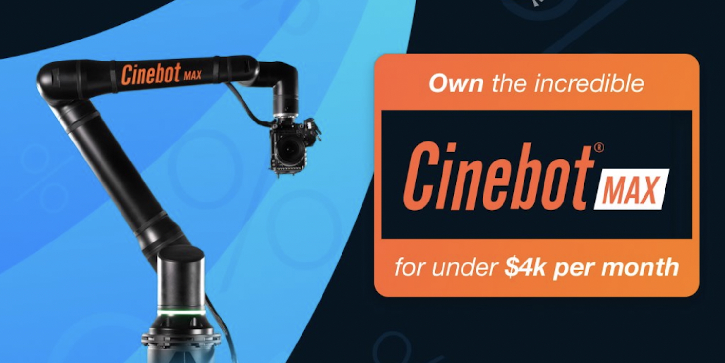 MRMC Cinebot Max for under $4K USD / per month limited-time offer ...