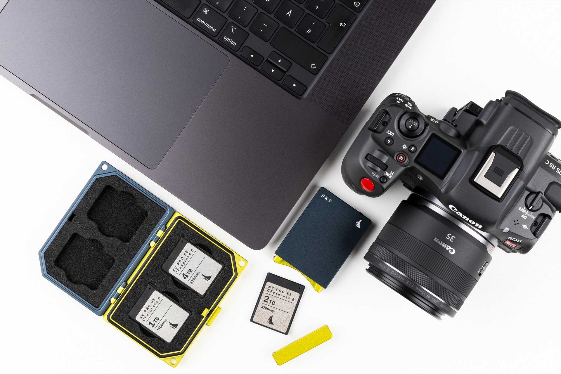 2024 Angelbird Photography AV PRO SE CFexpress 1TB 2TB 4TB Media Tank Card Reader PKT Canon ...