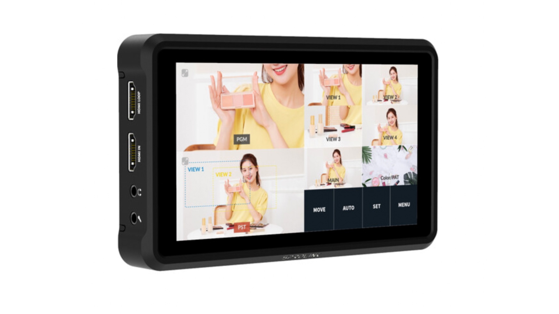 Sprolink 5.5" MC-4K Pro Virtual Multi-Camera Switcher - Newsshooter