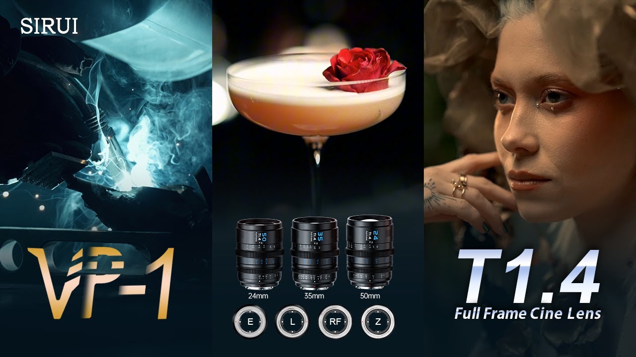SIRUI VISION PRIME T1.4 Cine Lens Series - Newsshooter