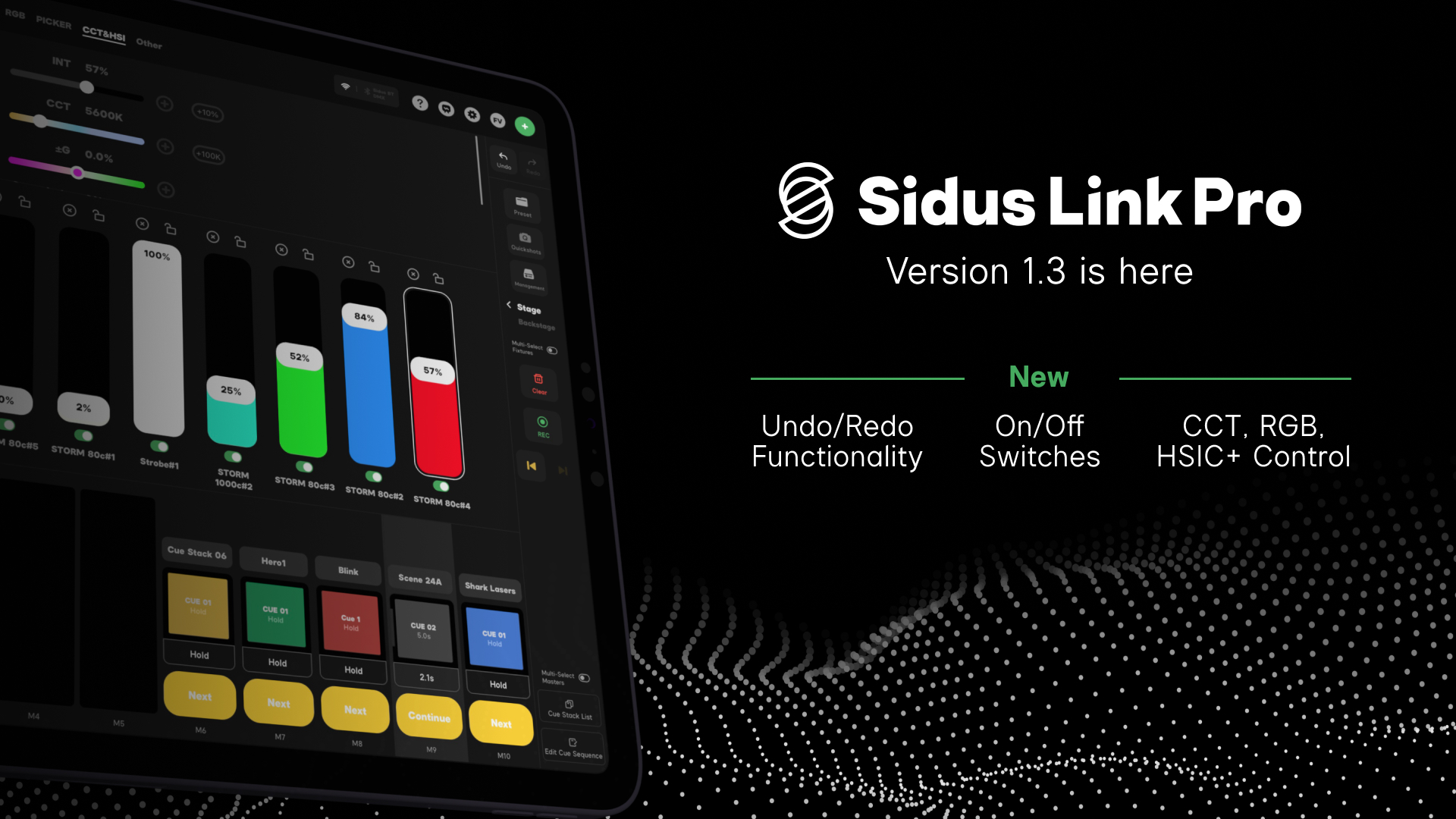 Aputure Sidus Link Pro v1.3 includes new features and fixes - Newsshooter