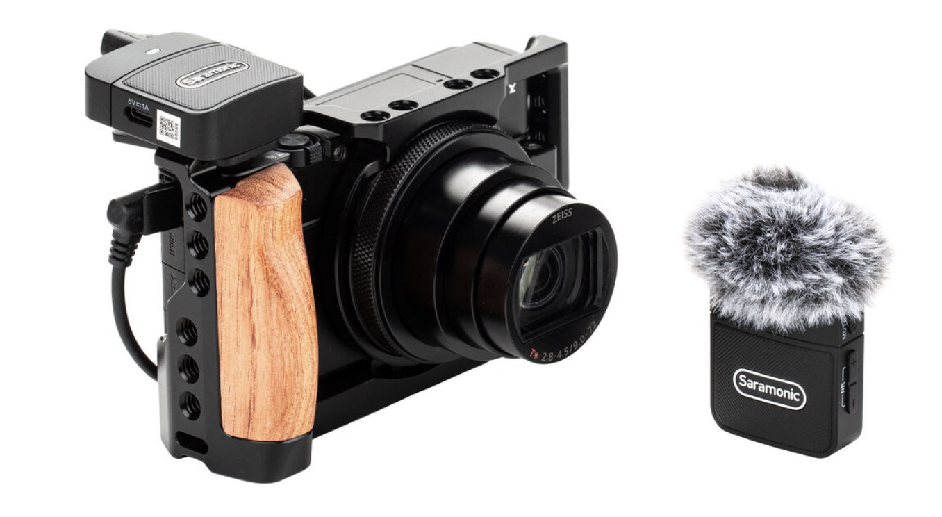 Saramonic Blink 100 B1 Digital Camera-Mount Wireless Clip-On Microphone ...