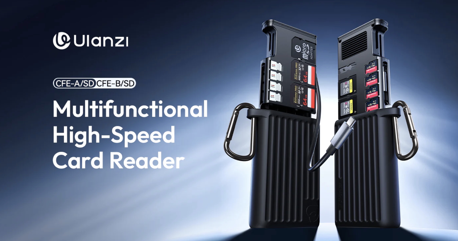 Ulanzi MCR-01/MCR-02 Multifunctional High-Speed Card Reader - Newsshooter