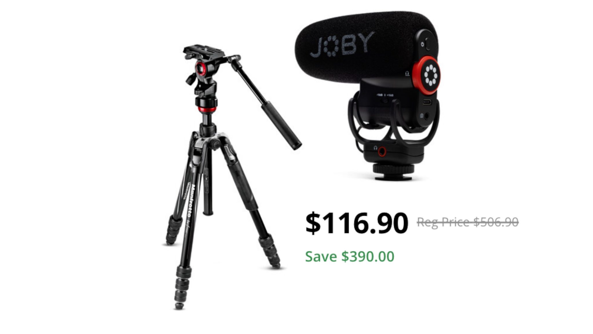 Manfrotto Befree Live Aluminum Video Tripod Kit with Wavo PLUS ...