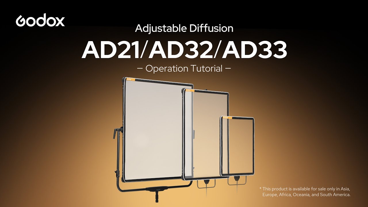 Godox AD21 / AD32 / AD33 Adjustable Diffusion Panels - Newsshooter
