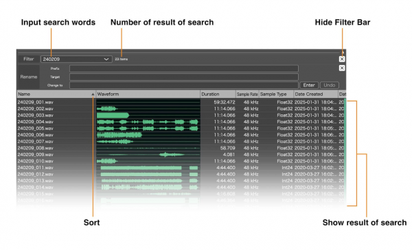 TASCAM Audio File Manager - Newsshooter