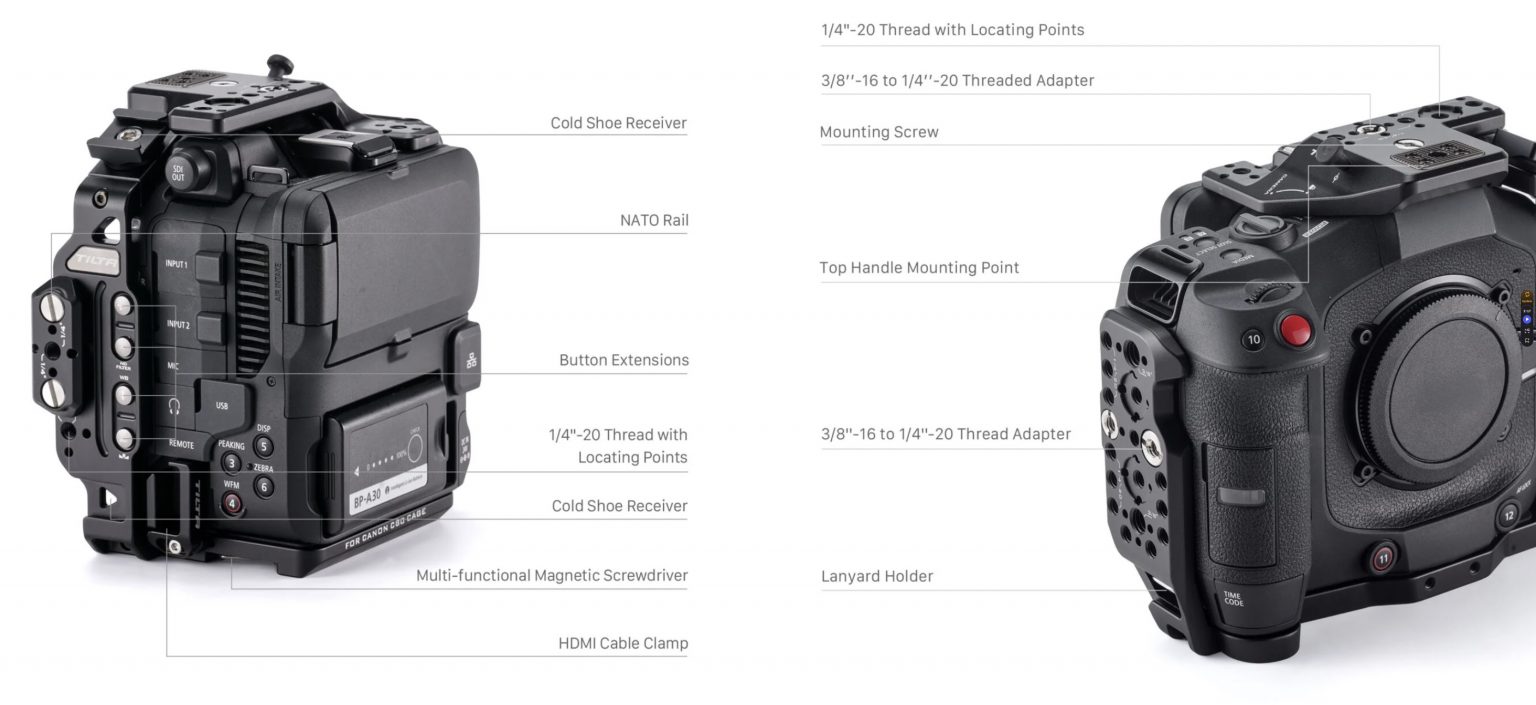 Tilta Camera Cage for Canon C80 - Newsshooter