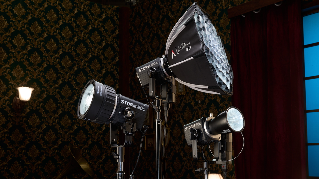 Aputure STORM 80c 3-Light Kit - Newsshooter