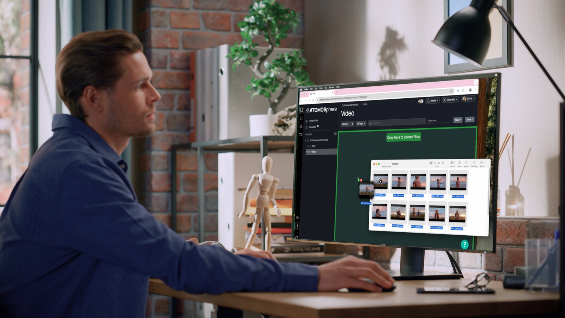 Atomos ATOMOSphere Upload, review, and share from any camera - Newsshooter