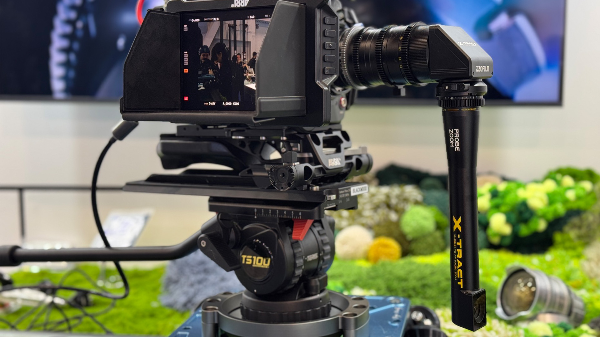 DZOFILM Prototype 360 Degree X-tract Periscope Lens First Look NAB 2025 ...