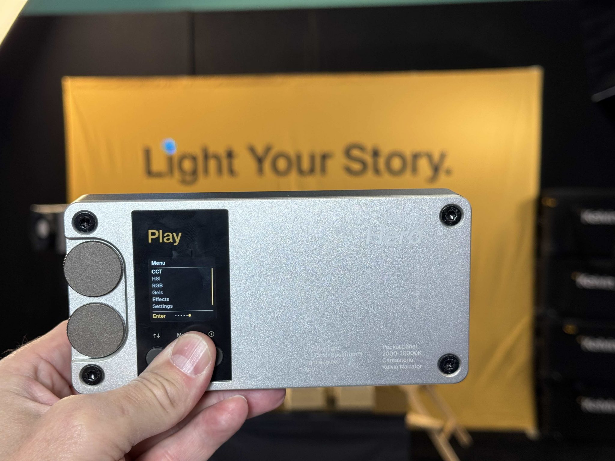 Kelvin Play Hero RGBACL LED Pocket Light Panel Review - Newsshooter
