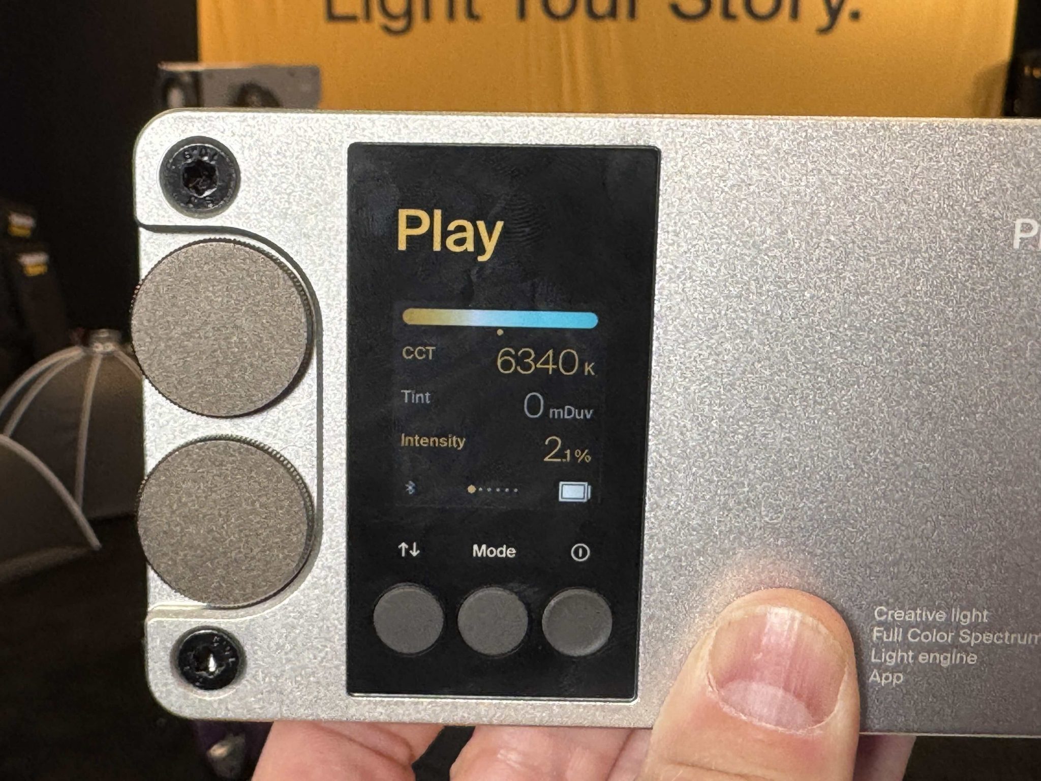 Kelvin Play Hero RGBACL LED Pocket Light Panel Review - Newsshooter