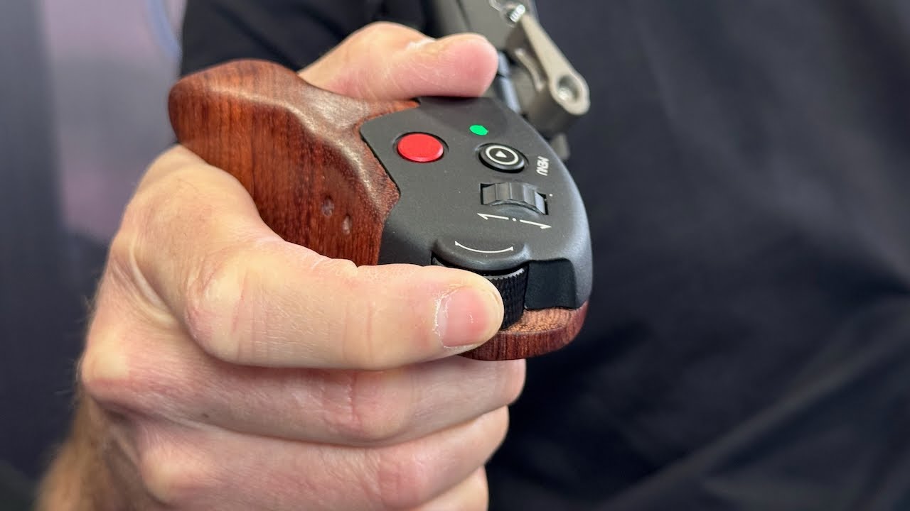 Kinefinity Side Handle First Look at NAB 2025 - Newsshooter