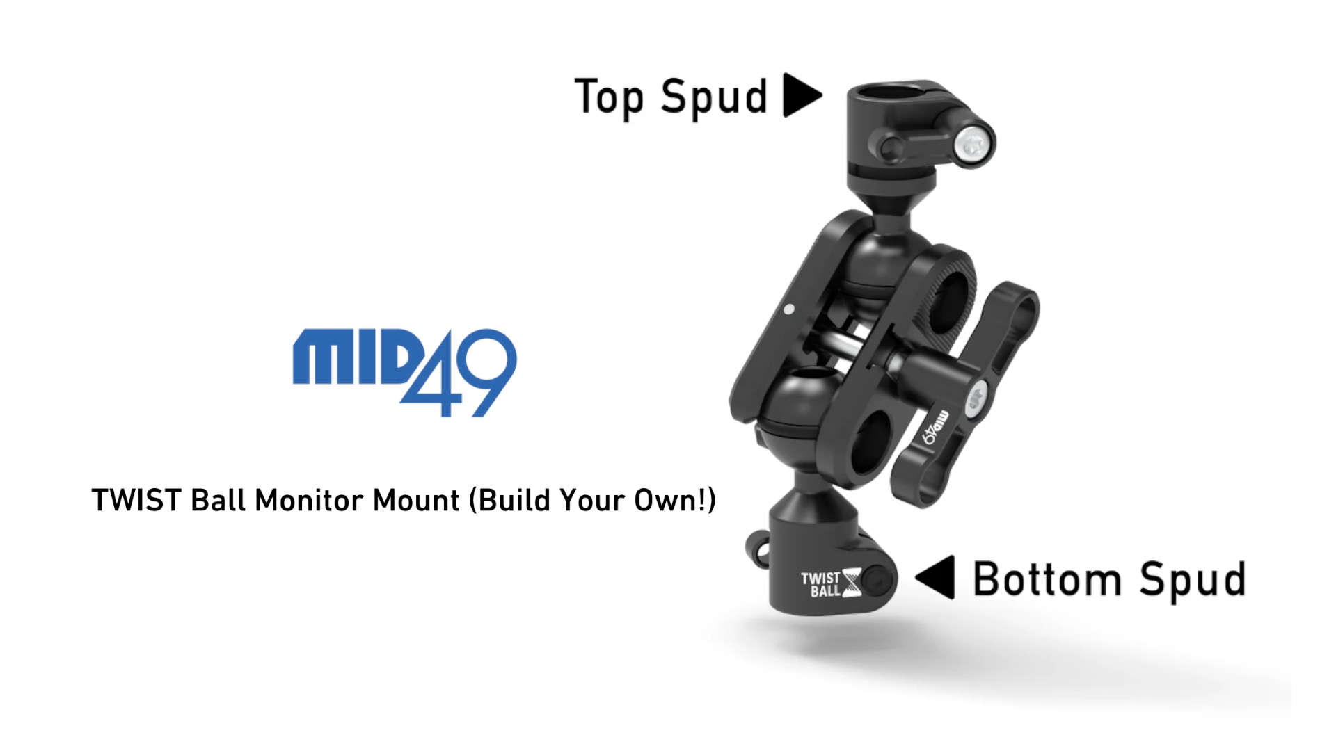 MID49 TWIST Ball Monitor Mount & Pickle Trigger First Look - Newsshooter