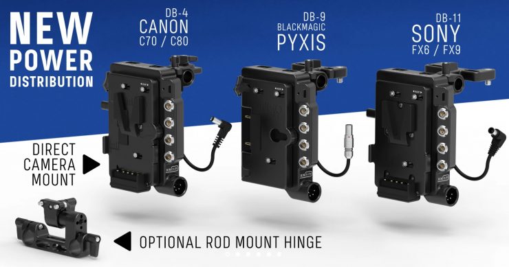 MID49 Power Distribution for Canon C70/80, C400, Sony FX6/FX9, BURANO ...