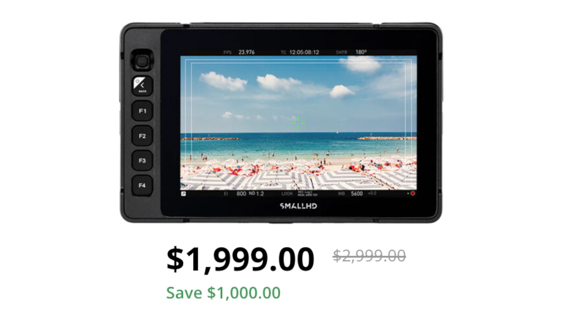 SmallHD ULTRA 7 UHD 4K On-Camera Touchscreen Monitor on sale for $1,999 USD - Newsshooter