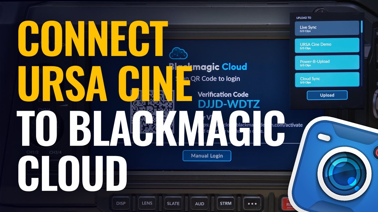 Connecting Blackmagic URSA Cine to Blackmagic Cloud - Newsshooter